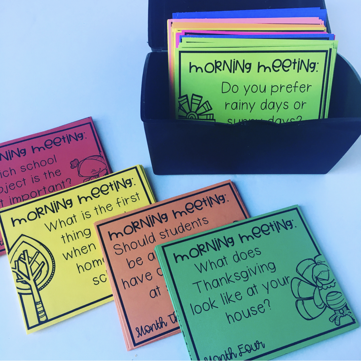 Morning Meetings in Fifth Grade - Hello Fifth