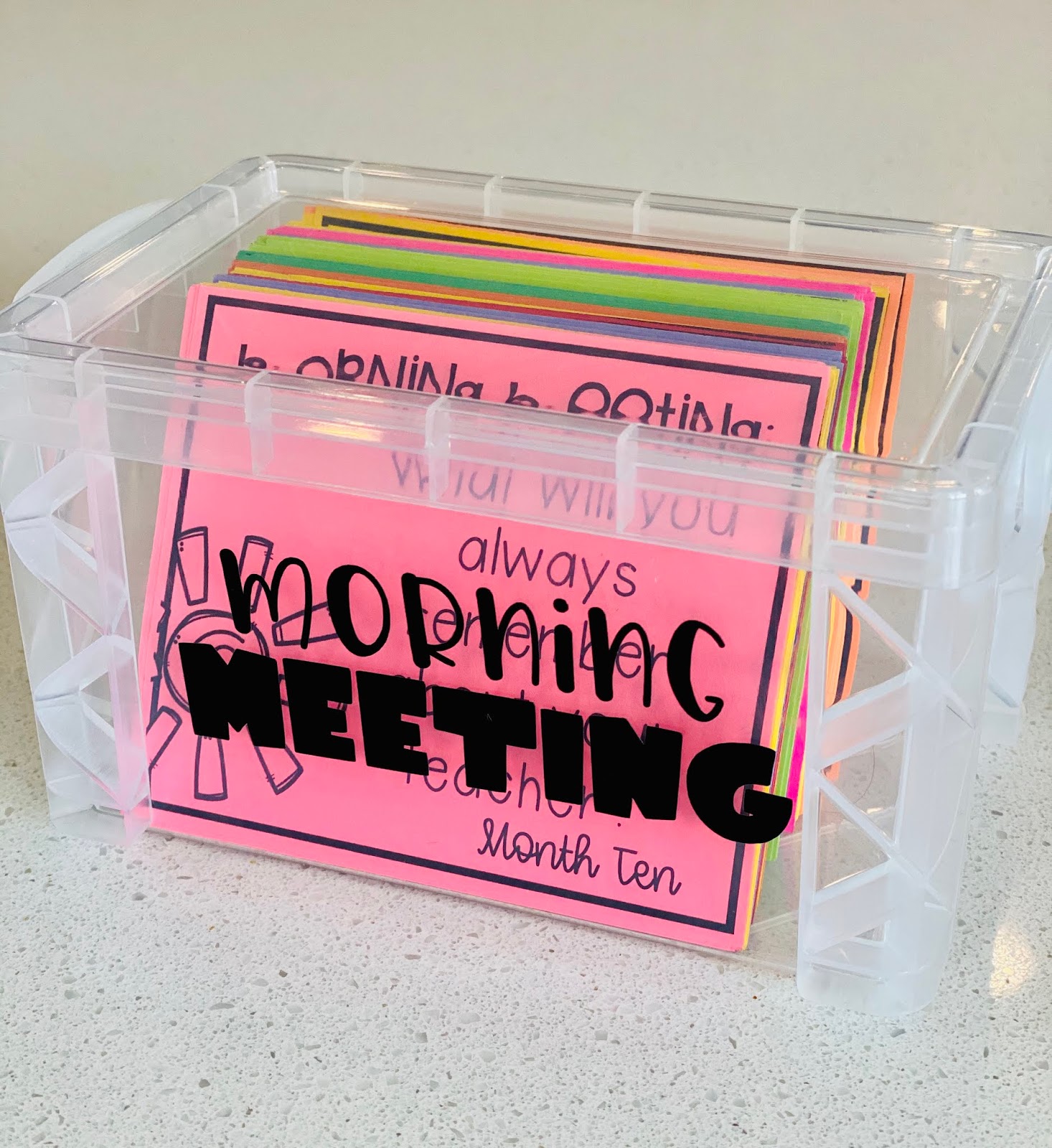 Morning Meetings in Fifth Grade - Hello Fifth